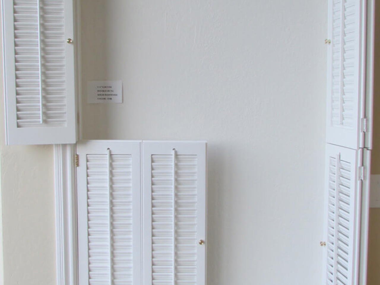 Double Hung - San Francisco Shutters