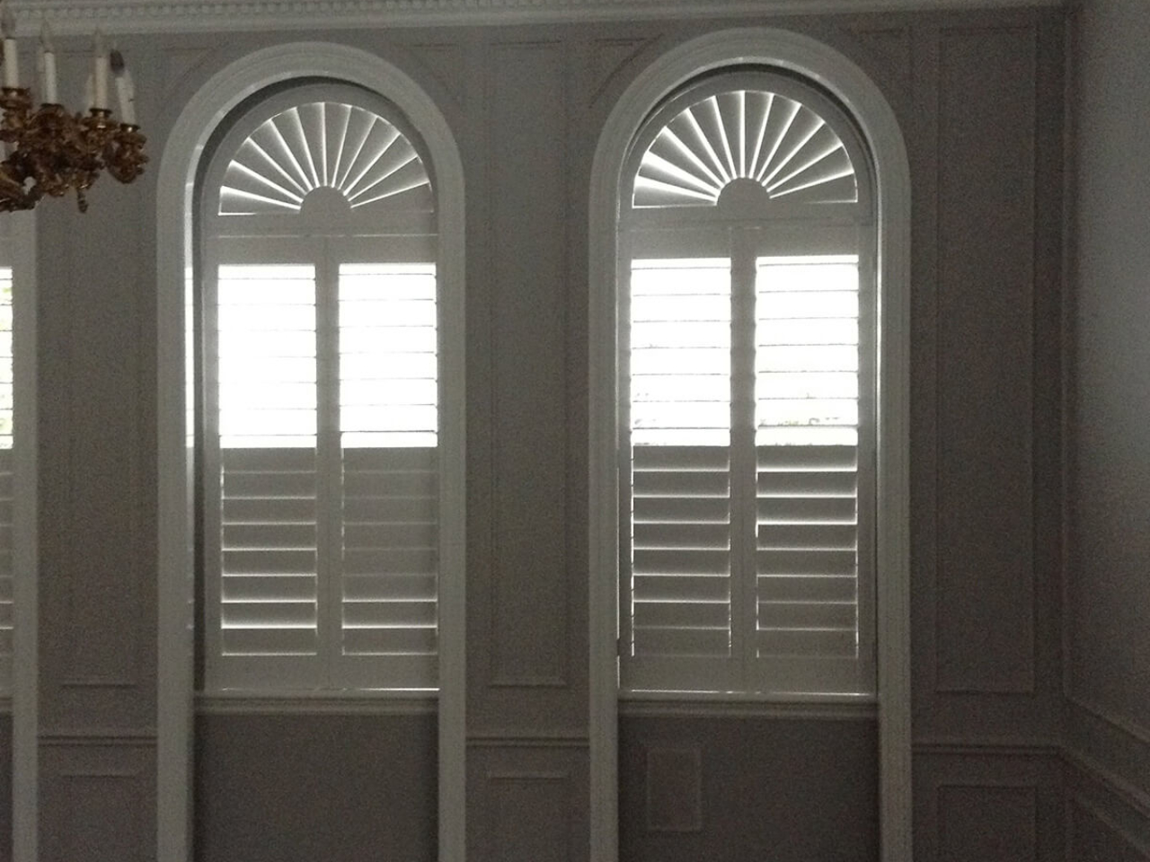 Specialty Shapes - San Francisco Shutters